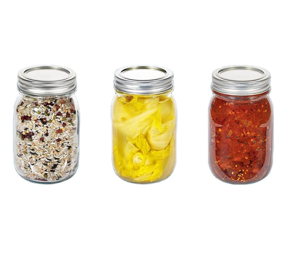 Square and Round Mason Jars - SGSBOTTLE